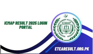 ICMAP Result 2025 Login Portal